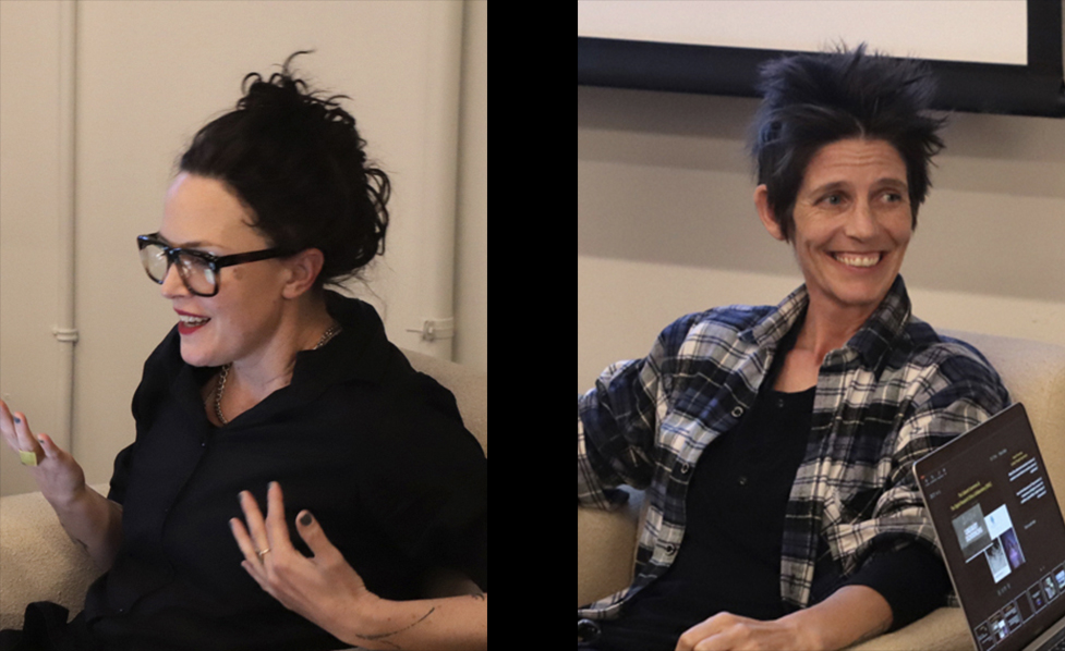 T.L. Cowan and Jas Rault at Thinking Gender 2023