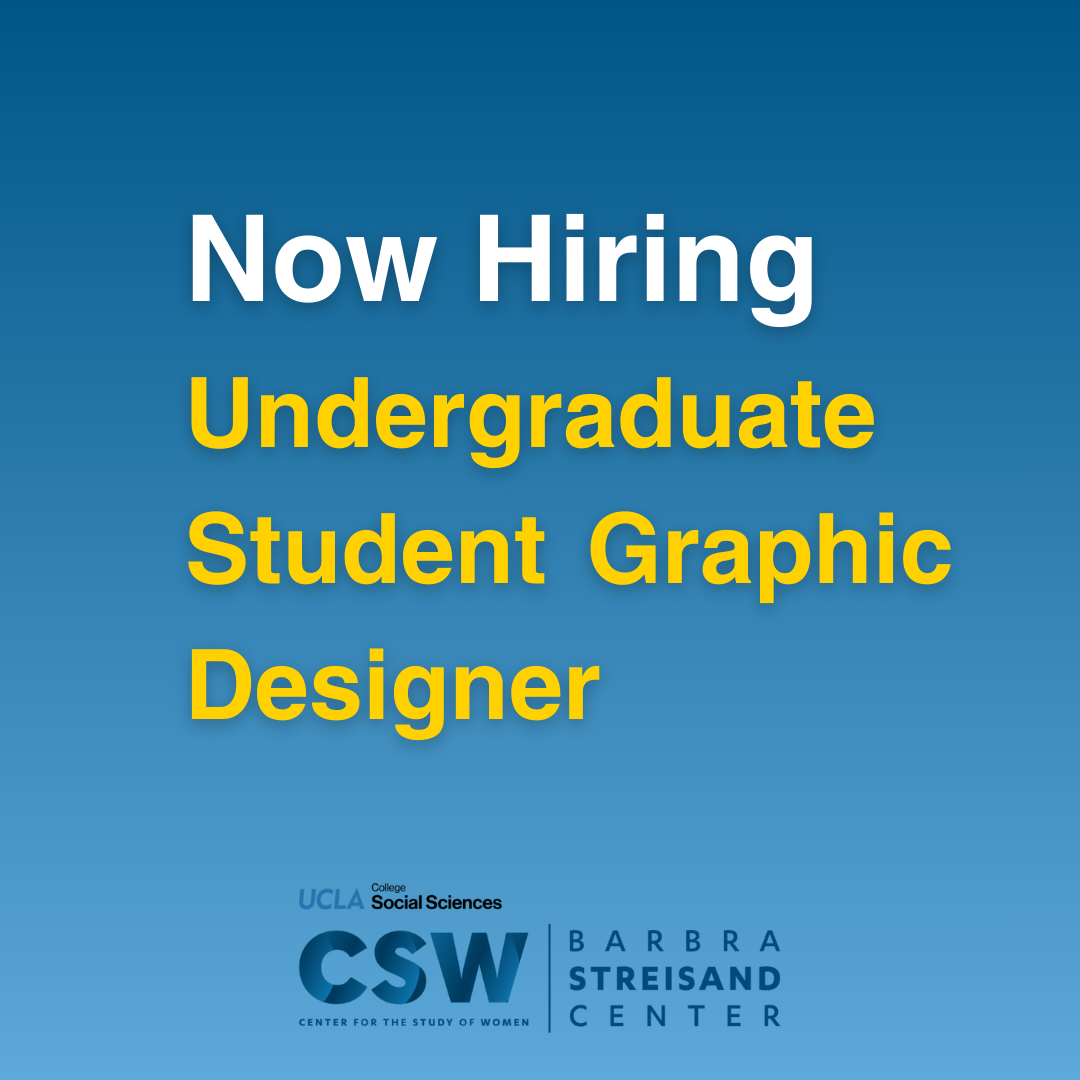 HIRING: Undergraduate Student Worker – Graphic Design